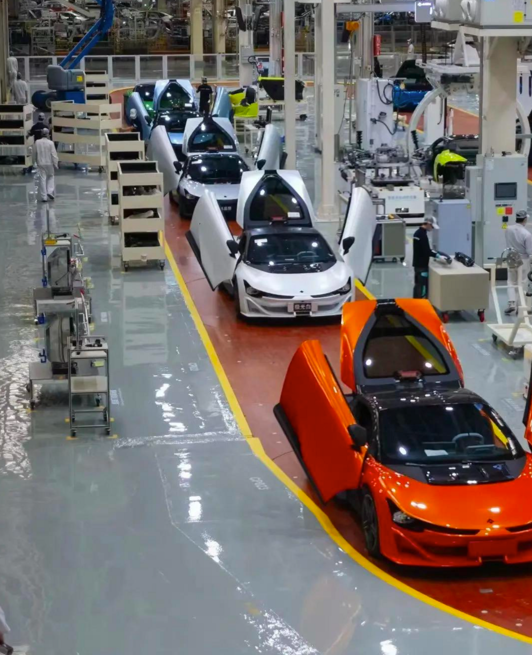 埃安 Hyper SSR 实车生产线曝光，国产纯电超跑就快来了 - 木可可 | 木可可