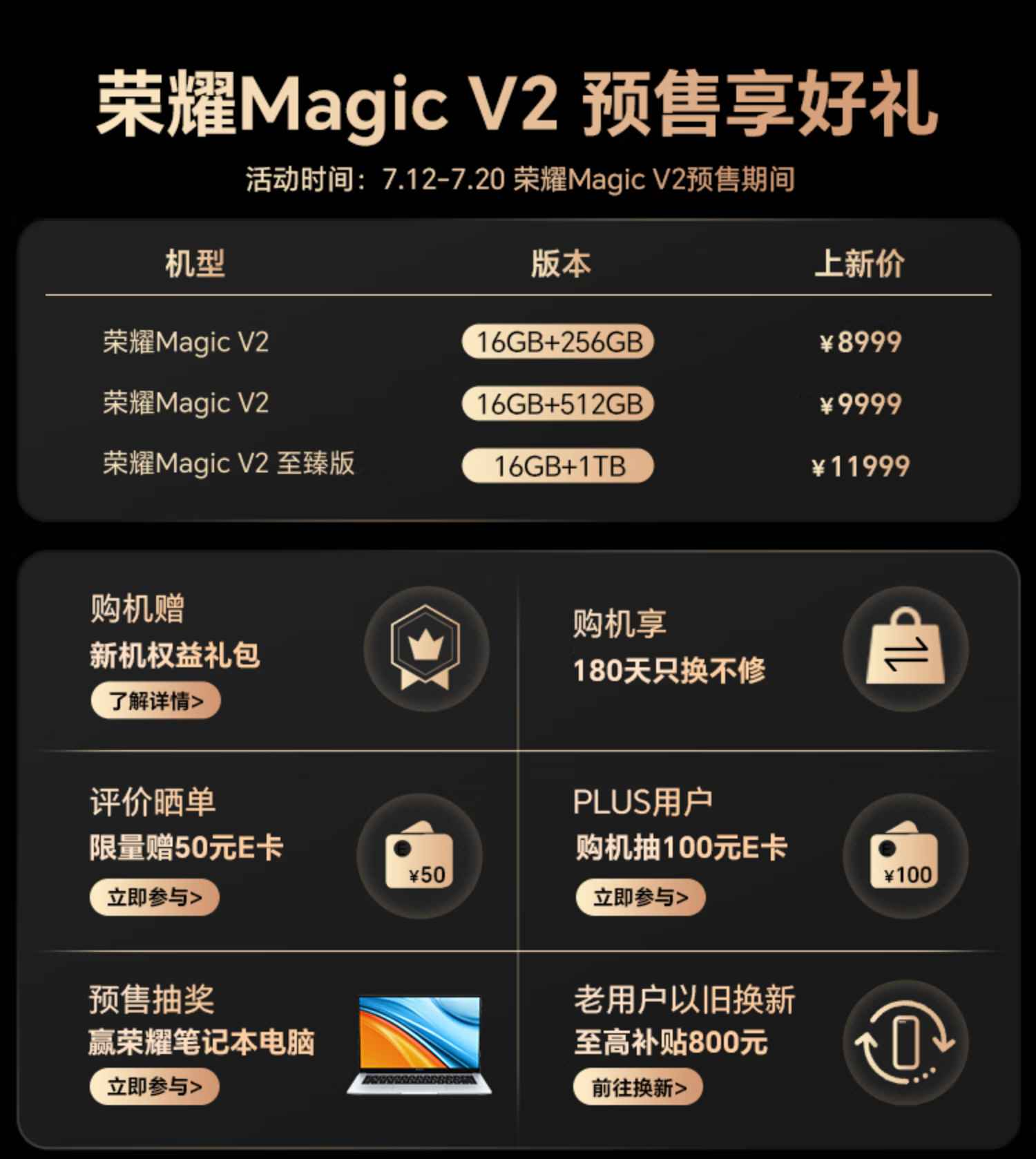 荣耀 Magic V2 发布：搭第二代骁龙8领先版、再度“瘦身”、双屏3840Hz高频调光 - 木可可 | 木可可